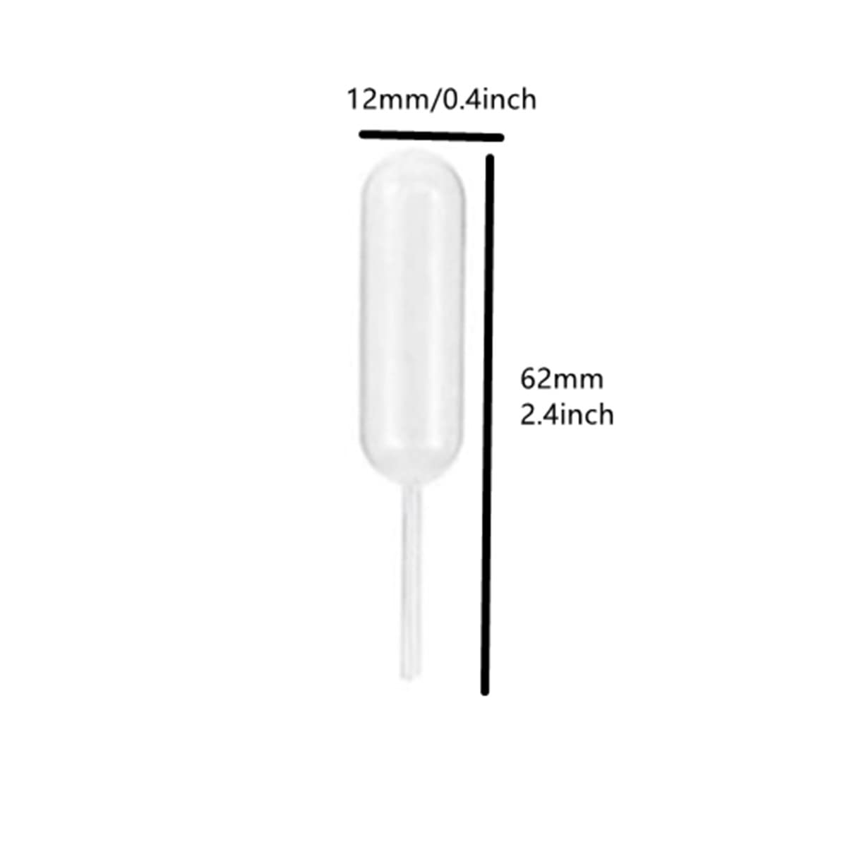 Plastic Pipettes Squeeze Dropper Disposable 4ml, 100PCS Dropper Strawberry Pipettes for Chocolate, Cupcakes, Strawberries,Ice Cream, Mini Cakes