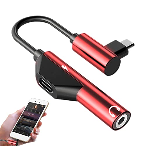 Weeyutix USB C to The Headphone Jack - Multifunction 3.5mm Headphone Jack Adapter,Type C to Headphones Audio Most USB C Devices