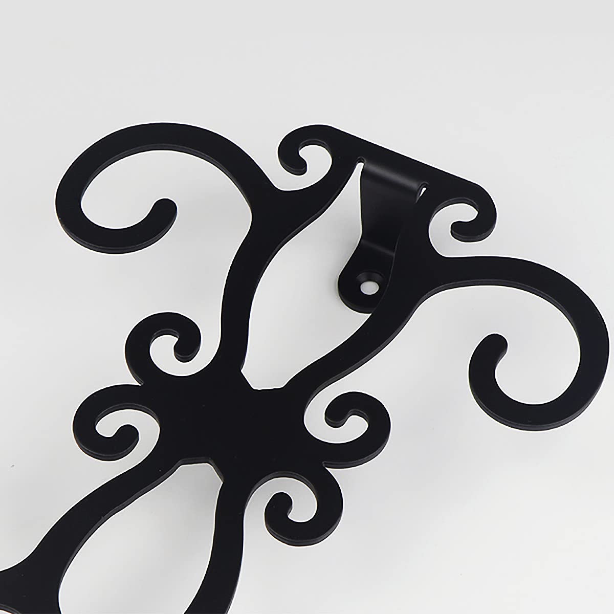 MANLUYEE SNKINE Hanging Wine Glass Rack - Butterfly Stemware Racks Under Cabinet Wine Glasses Holder Shelf Black Iron 7.87" Storage Hanger for Bar Kitchen (1 Packs)