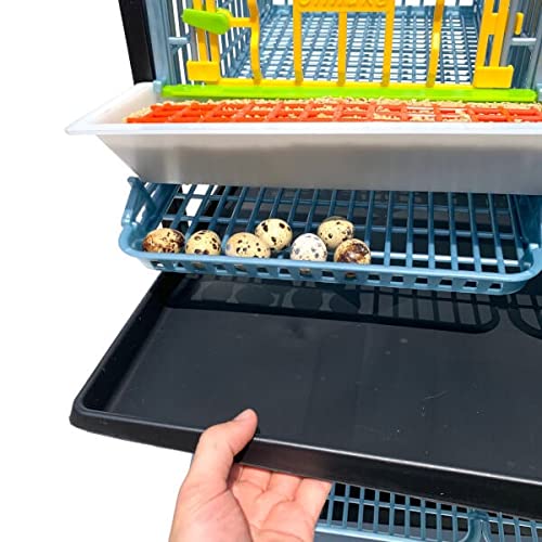 Quail Cage - 5 Layer (Power-Washable, Durable, ABS Plastic) | Hatching Time