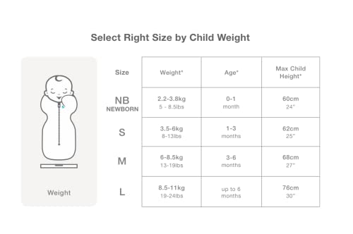 Love to Dream Swaddle UP Silky-Lux 1.0 TOG, Cream, Small, 8-13 lbs., Super Soft and Luxurious 100% Viscose, Allow Baby to Sleep in Their Preferred Arms Up Position, Snug Fit Calms Startle Reflex