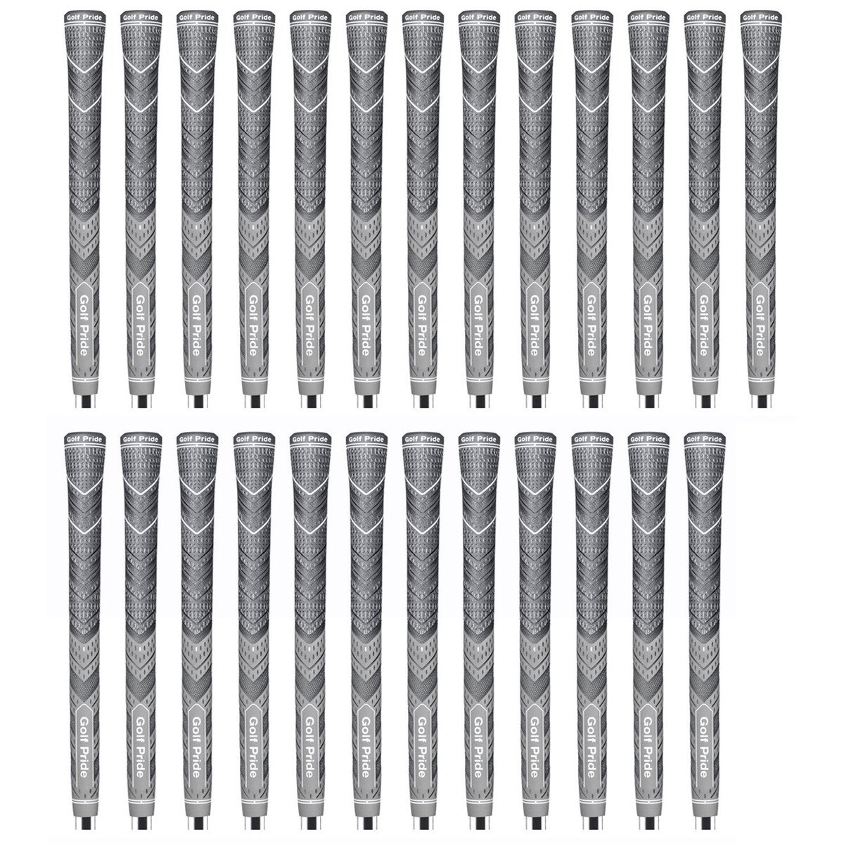 Golf Pride MCC Plus4 Golf Grip Bundle (25 Piece), Red, Standard