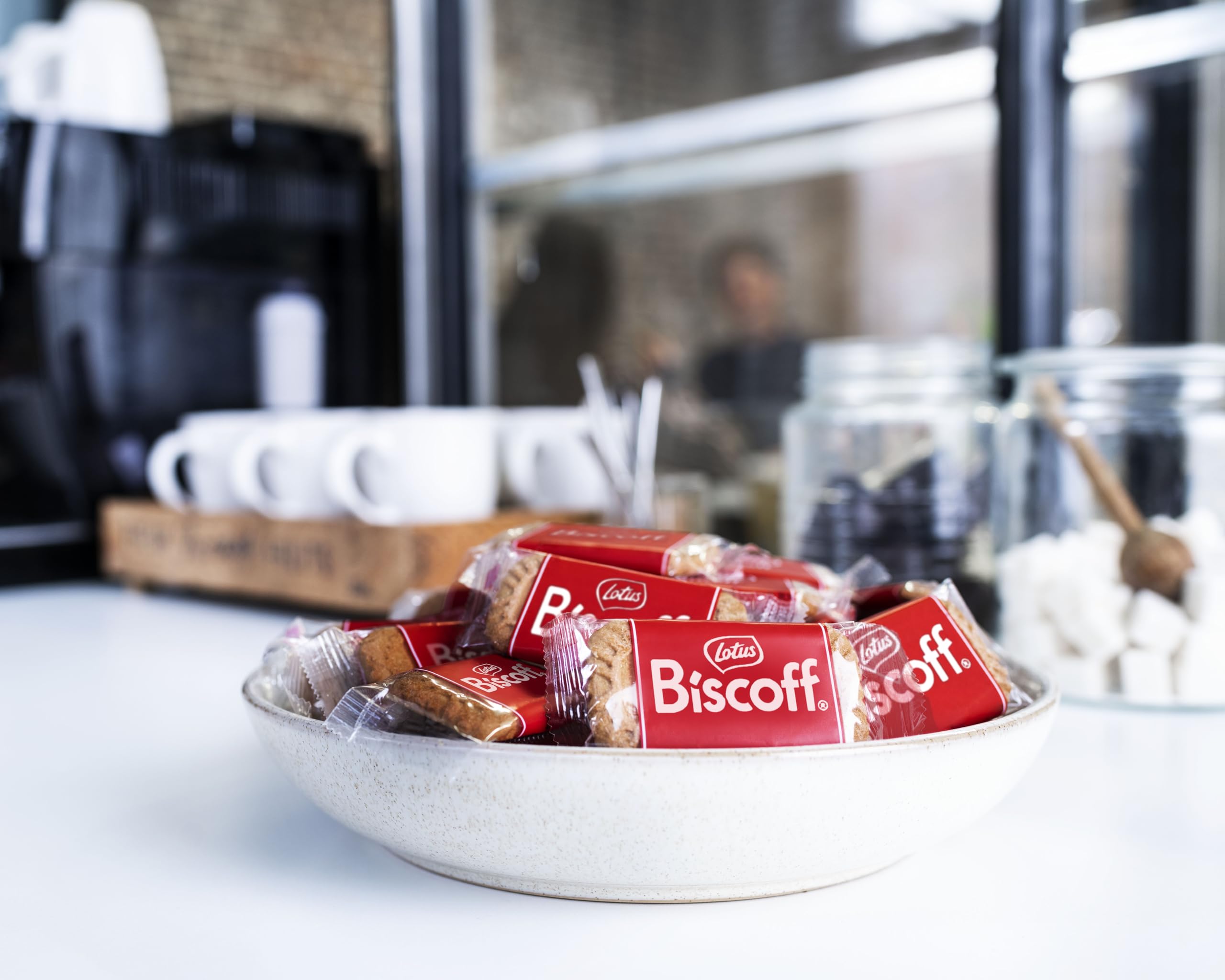 Lotus Biscoff Cookies – Caramelized Biscuit Cookies – 300 Cookies Individually Wrapped – Vegan,0.2 Ounce (Pack of 300)