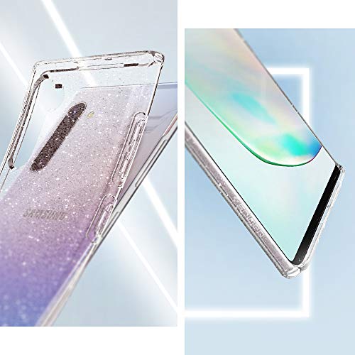 Spigen Liquid Crystal Glitter Designed for Samsung Galaxy Note 10 Case (2019) - Crystal Quartz