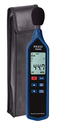 REED Instruments R8060 Sound Level Meter with Bargraph