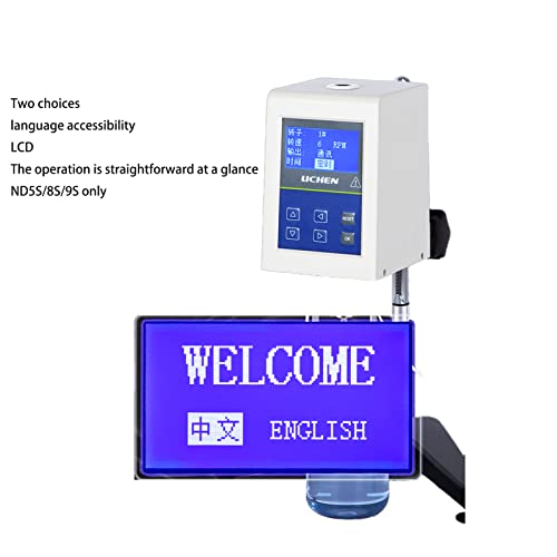 NDJ-8S Digital Rotational Viscometer with 4 Types of rotors and 8 speeds