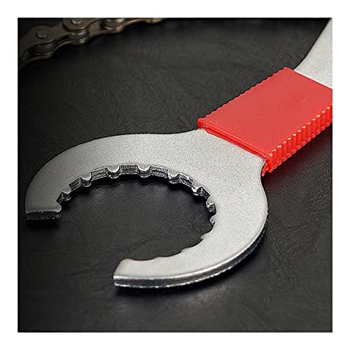 MILiG Bike Bottom Bracket Tool Bicycle Bike Chain Whip Bottom Bracket Freewheel Wrench Repair Convenient Remover Tools Bike Accessories Chain Tools Bicicleta Bicycle Bottom Bracket Removal Tool