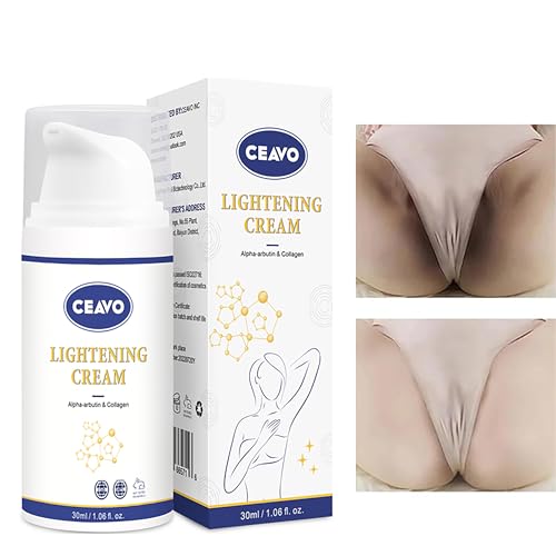 Skin Lightening Cream For Dark Underarm , Knees , Elbows , Inner Thigh , Bikini Line , Armpit Area Bleaching cream,Permanent Whitening No Rebound , Spot Remover Lighten Body Black Designed by USA