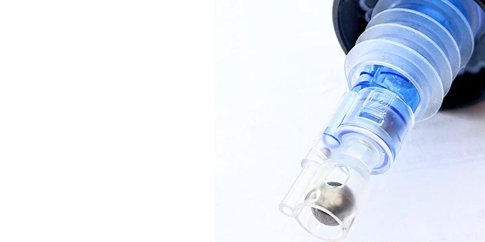 Precision Pour Measured Pourers With BUG & DUST FLAP 1-1/2 Oz"BLUE" Measured Pour. #1 Selling Brand- 10 Per Pack, Made entirely in the USA