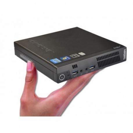 Lenovo ThinkCentre M93P Tiny Desktop, Intel Core i5-4570T, 16GB RAM, 256GB SSD, AC-600 WiFi, HDMI, DVI, VGA, DisplayPort, Windows 10 Pro 64-bit (Renewed)