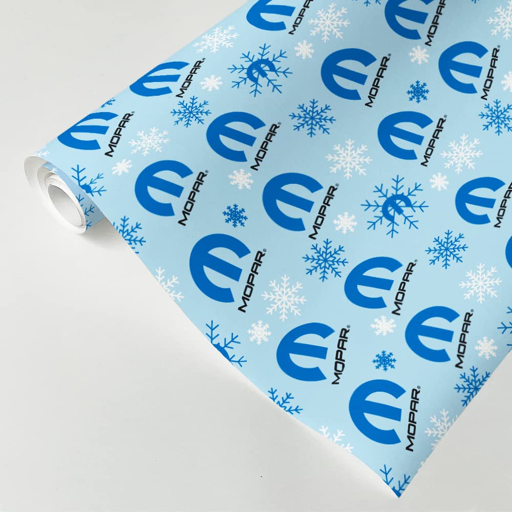 Mopar Holiday Satin Gift Wrap - Officially Licensed (20 in x 30 in)