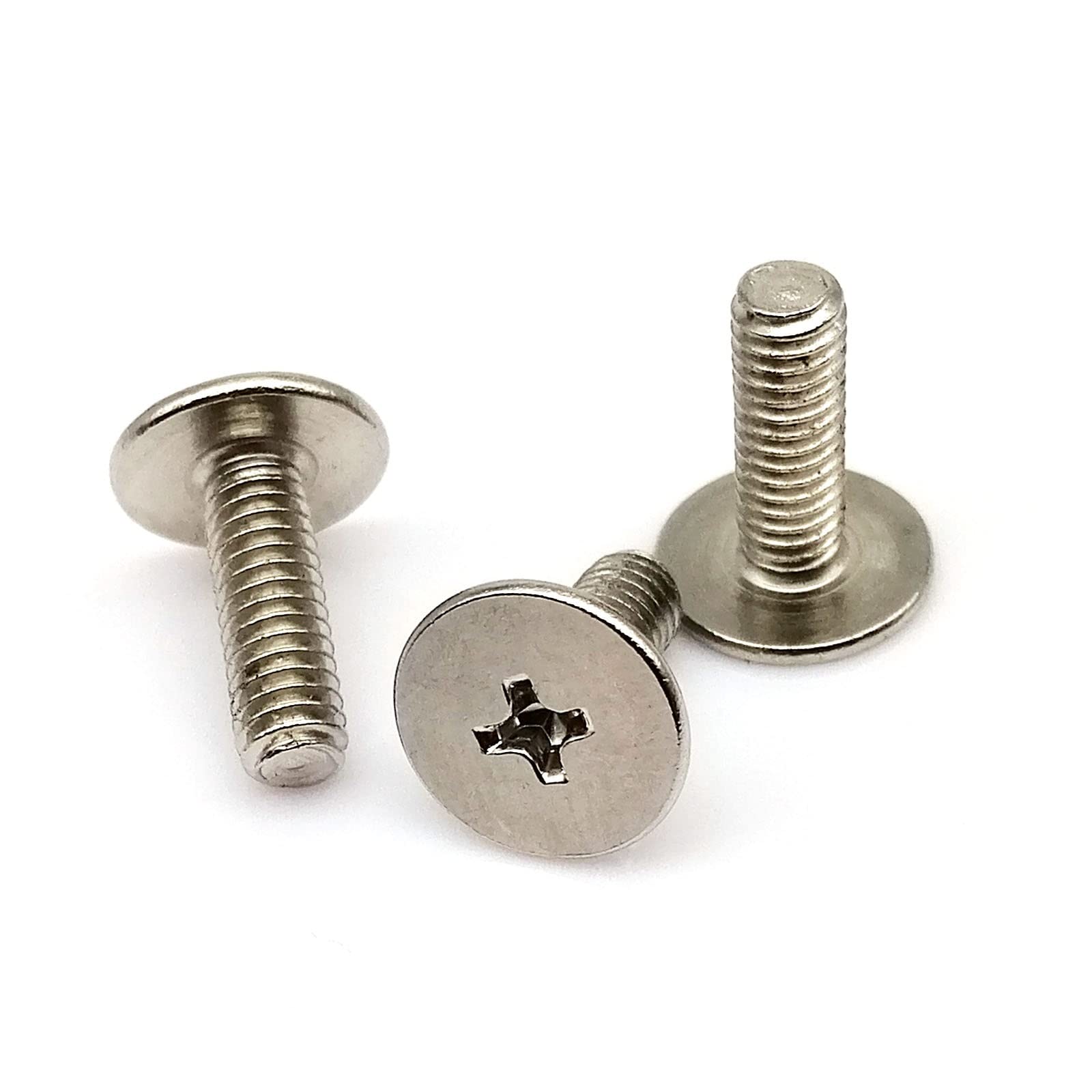 RORUN Wood Screws Ultra Thin Flat Extra Large Head Bolt Screw Notebook Computer Fixed Repair Computer