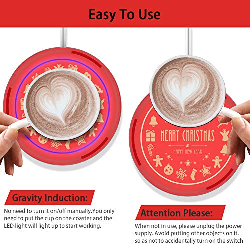 LUMINOUS MUG WARMER Red Coffee Mug Warmer, small, ARed-Christmas