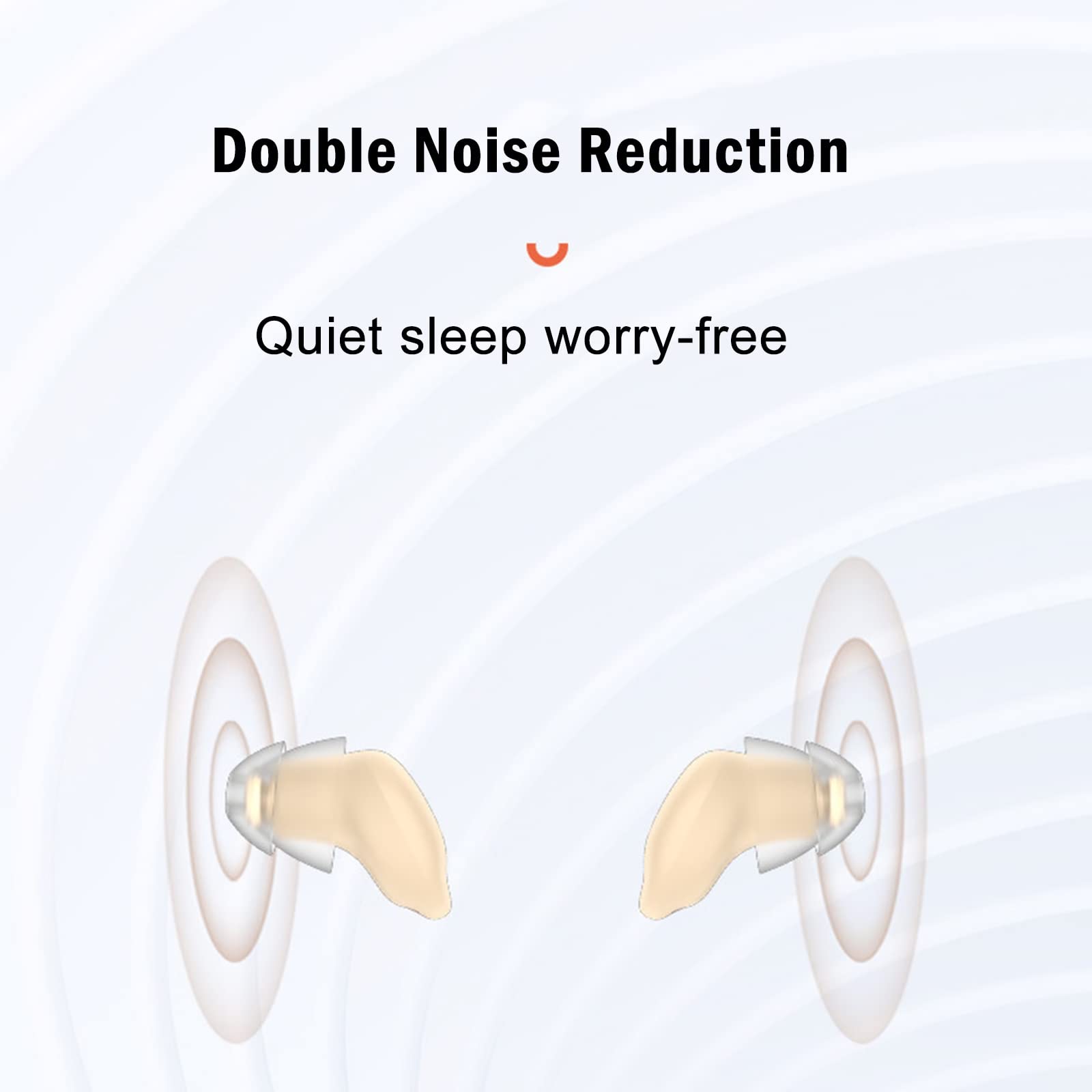 Sleep Earbuds for Side Sleepers Invisible Earbuds for Sleeping Smallest Sleep Buds Tiny Mini Small Discreet Bluetooth Earpiece Wireless Hidden Headphones Work Sports Black