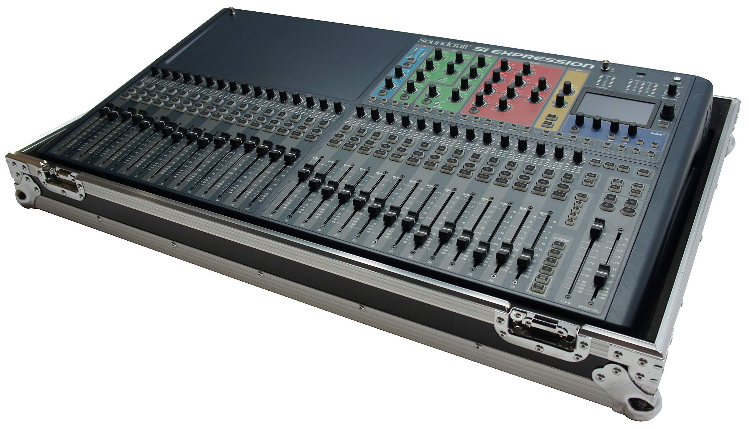 Harmony Audio HCSIEX 3 Flight Transport Road Case Compatible with Soundcraft Si Expression 3 Mixer