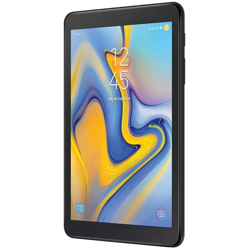 SAMSUNG Galaxy Tab A 8.0" (32GB, 2GB, Wi-Fi + Cellular) 4G LTE Tablet, GPS, GSM AT&T Unlocked (T-Mobile, Metro, Cricket, Straight Talk) US Warranty SM-T387A (Black, 64GB SD Bundle)