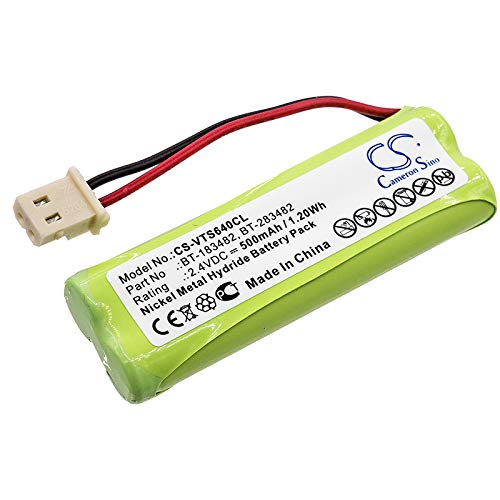NUBODI Replacement for Battery V Tech 89-1348-01, 89-1348-01-00, BATT183482 89134801, CS6114, CS6114-2, CS6409, CS6419, CS6419-2, DS6401, DS6401-16, DS6421, DS6421-1