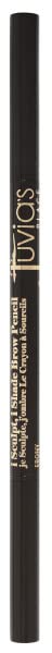 Juvia's Place iSculpt, iShade Ebony - Eyebrow Pencil Liner with Spoolie Brush, Eyebrow Makeup, Brow Pencil Definer, Waterproof Eyebrow Pencil, Eyebrow Filler Pencil, Brow Liner Pencil