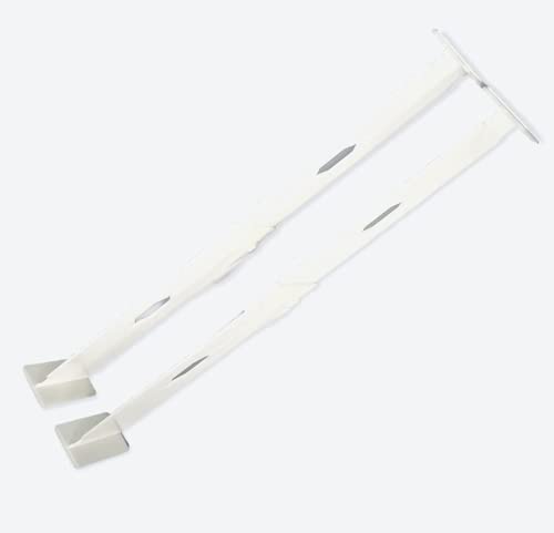 RoomForLife- Drawer Dividers Set of 2 - Dual Adjustable Straight Plastic Dividers fo drawers - Home Organization