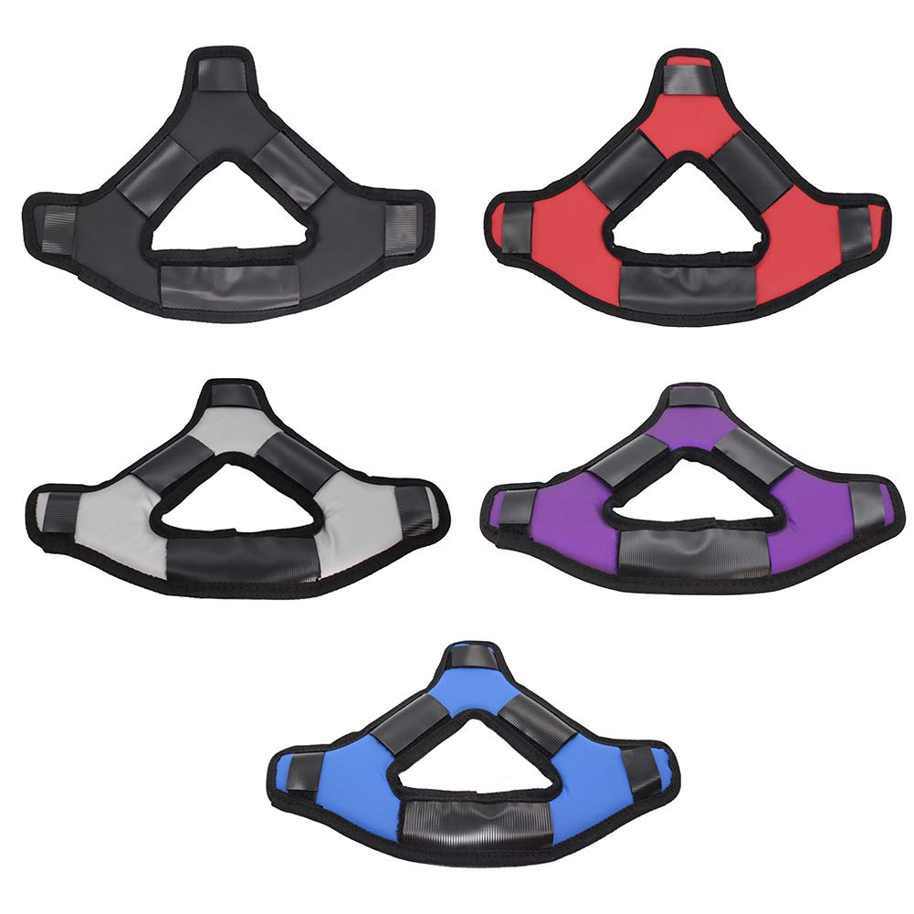 KASCLINO Head Strap Pad for Oculus Quest 2, Practical Sweatproof VR Headset Head Strap Pad Replacement for Oculus Quest 2, VR Headset Fixed Accessories Breathable PU Leather(Grey)