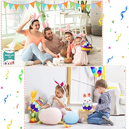 OFSLWJ Bunny Egg Toy, a Fun Rabbit Gift, The Egg is Pre-Loaded with This Cute Plush Rabbit Toy.