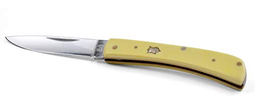 Rough Ryder Work Knife Yellow Synthetic