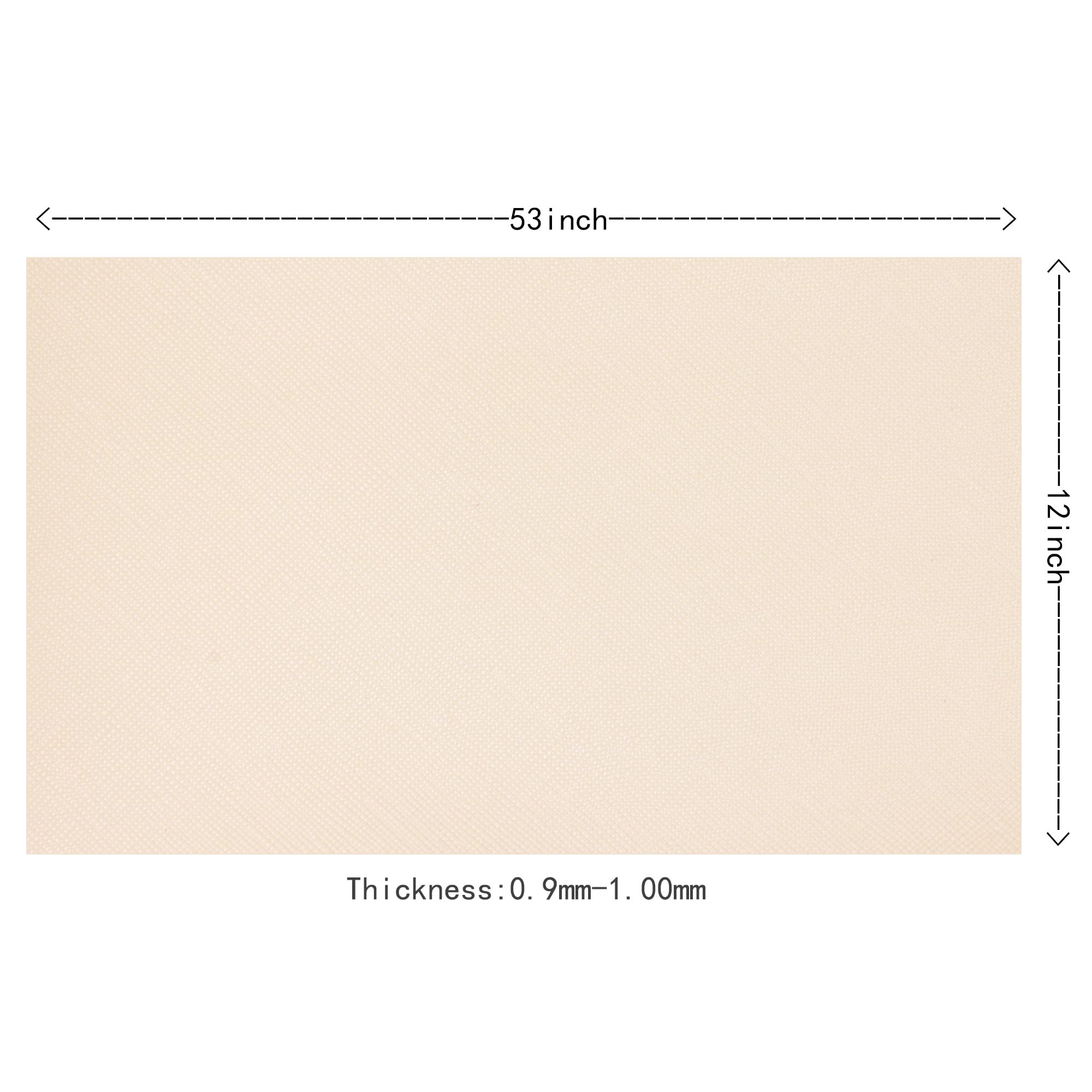 Ramya Solid Color Faux Leather Sheet Roll 12"X53" (30cm x 135cm), Faux Leather Fabric is Very Suitable for Making Crafts, Bows, Leather Earrings, Sewing DIY Projects (Coffee Color)