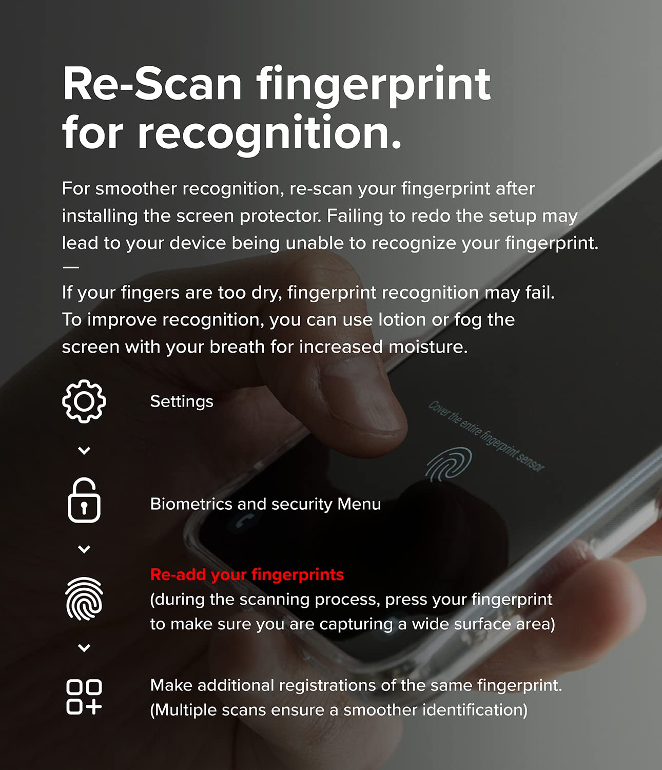 Ringke Privacy Dual Easy Wing [Anti-spy] Compatible with Samsung Galaxy S23 Ultra Privacy Screen Protector 5G, Self-Healing Properties Anti-Fingerprint Coating Film with Easy Application Kit