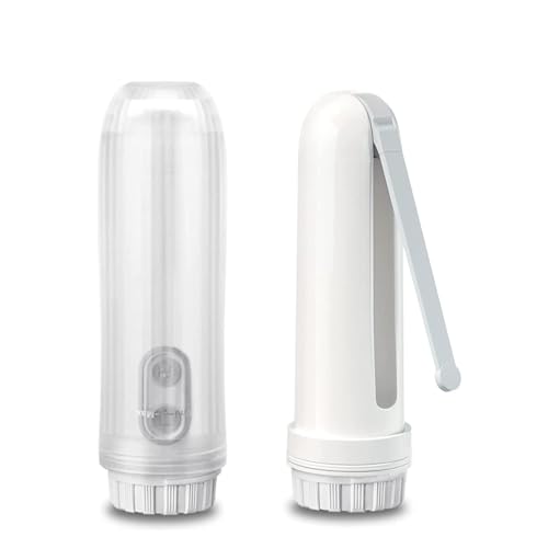 Portable Bidet Handheld Travel Bidet Mobile Electric Bidet Sprayer,Toilet Paper Substitutes,for Personal Hygiene Cleaning/Soothing Postpartum Care/perineal & Hemmoroid Nursing,White