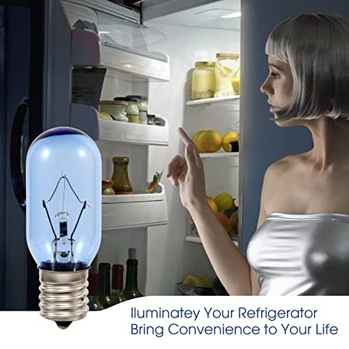 Txdiyifu T8 40W Refrigerator Light Bulb 241552802 297048600 Replacement for Whirlpool KitchenAid Electrolx Kenmore Frigidaire Light Bulb