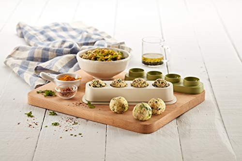 Lékué Veggie Ball Maker, 8.2 x 2.2 x 2.8in, Green