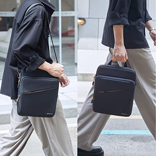 Omnpak 12.9 inch iPad Bag Tablet Sleeve Bag Carrying Case Tablet Shoulder Bag with Storage Pockets Fits iPad Pro 12.9 M2, iPad 10th/9th Generation, Surface Pro 7+/7/6/5/4/3