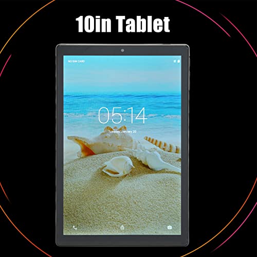 RTLR 10 Inch Tablet, Support Fast Charging Gaming Tablet 100-240V Octa Core Processor Support Calling 4GB 64GB for Reading for Elderly (US Plug)