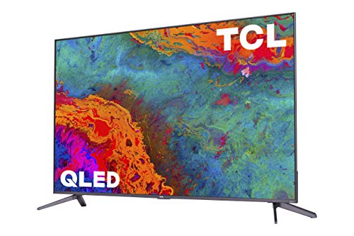 TCL 50-inch 5-Series 4K UHD Dolby Vision HDR QLED Roku Smart TV - 50S535, 2021 Model , Black