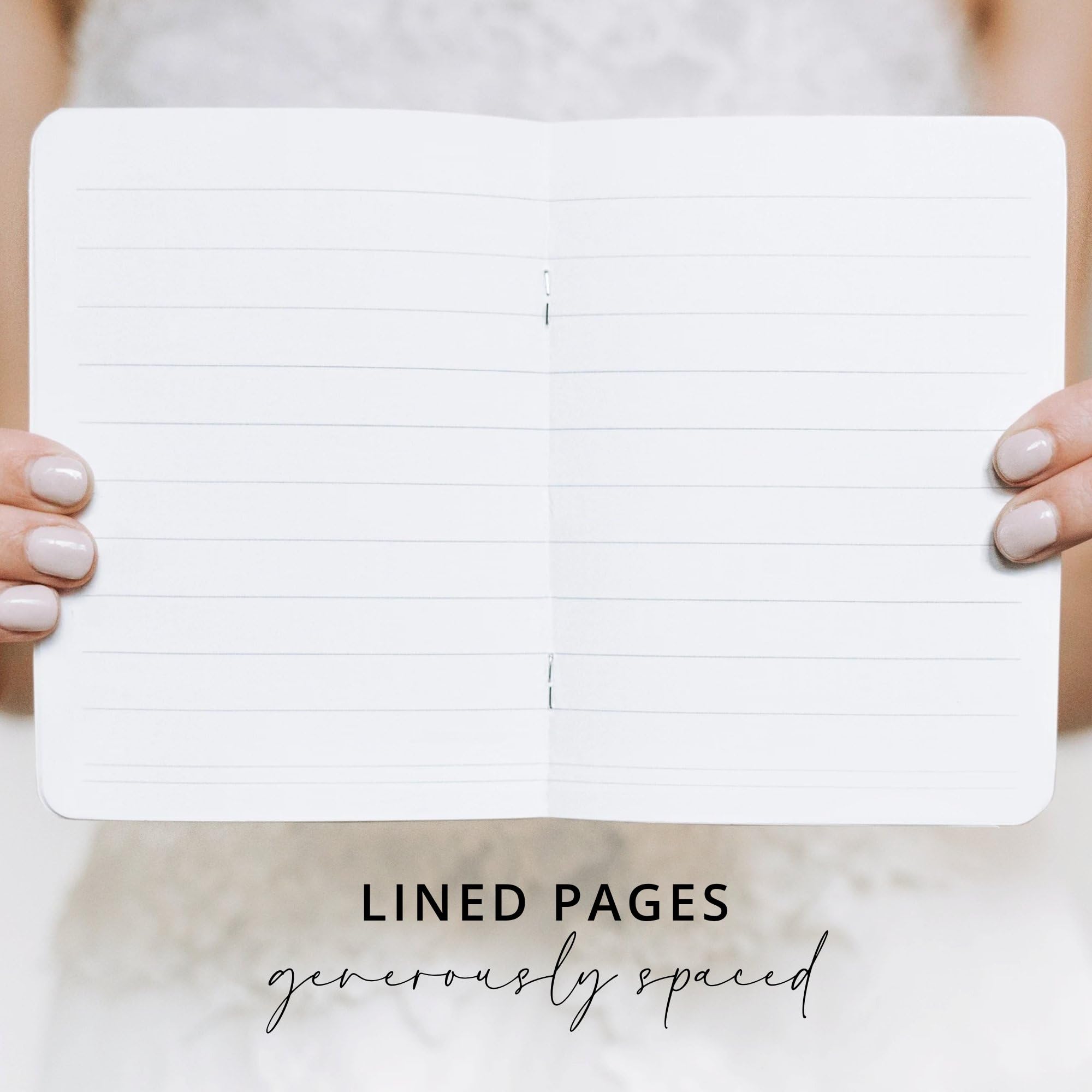 Wedding Vow Books His and Hers, Gold Foil Lettering & Keepsake Sleeve, Wedding Day Essentials, Beautiful His and Hers Gifts for the Bride and Groom (Black & White)