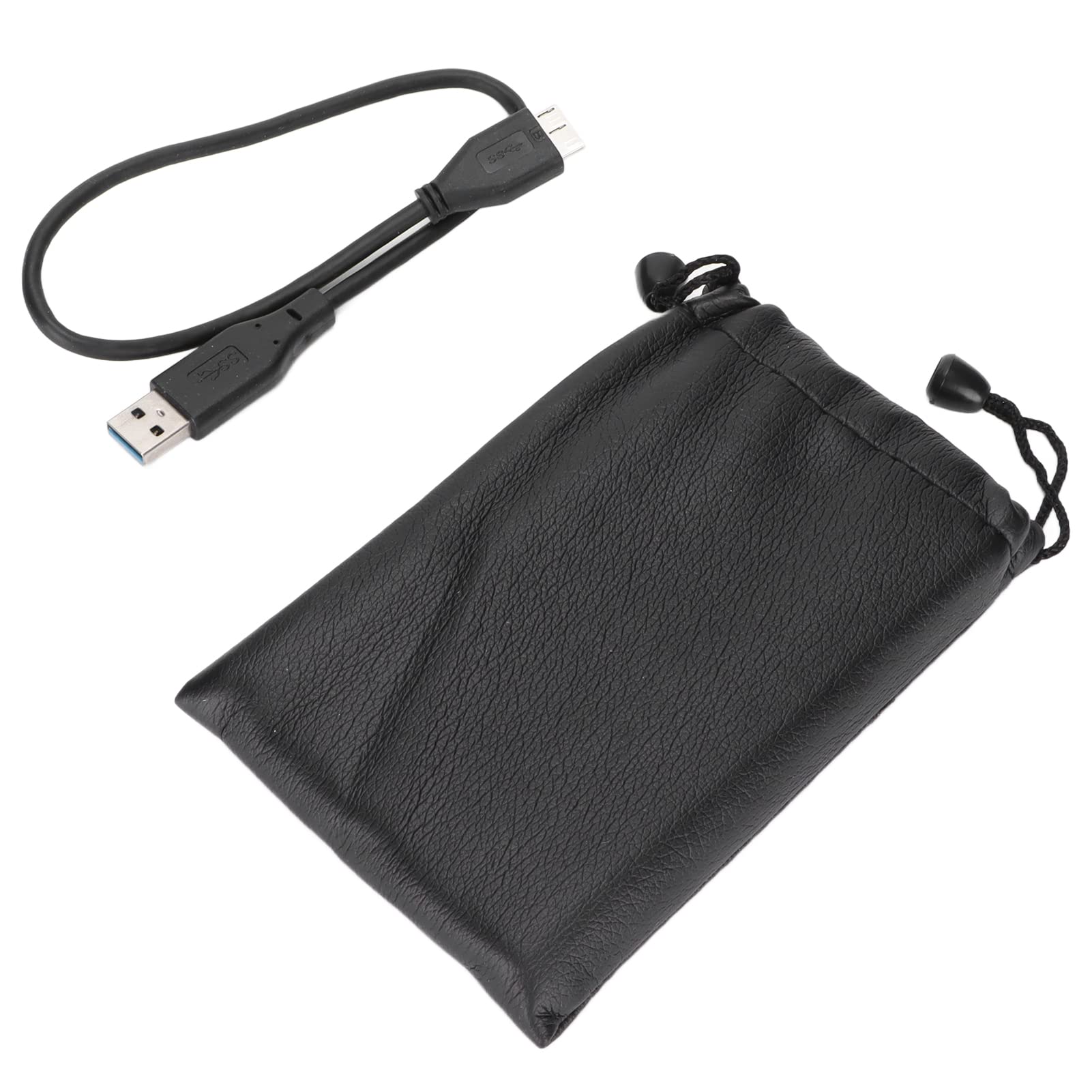 Portable External Hard Drive, Ultra Slim USB 3.0 USB 2.0 External Hard Drive HDD, 40G High Speed Hard Disk Storage Computer Backup Drive for PC Laptop