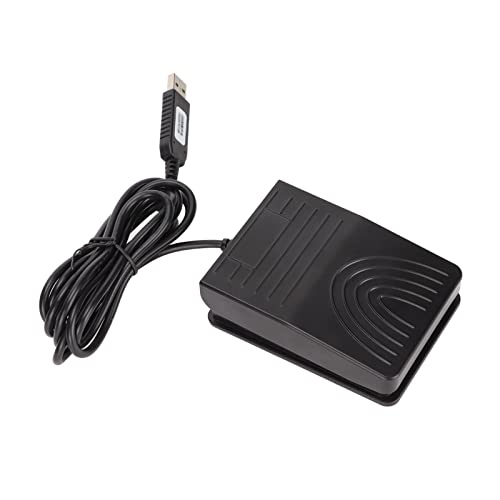 RTLR USB Pedal, Pedal Pedal PC Mechanical Switch Mouse Keyboard Multifunction Control for Gaming Keyboard for Mouse