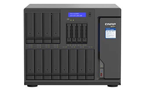 QNAP TVS-h1688X-W1250-32G High-speed media NAS with Intel® Xeon® W-1250 CPU and Two 10GbE Ports