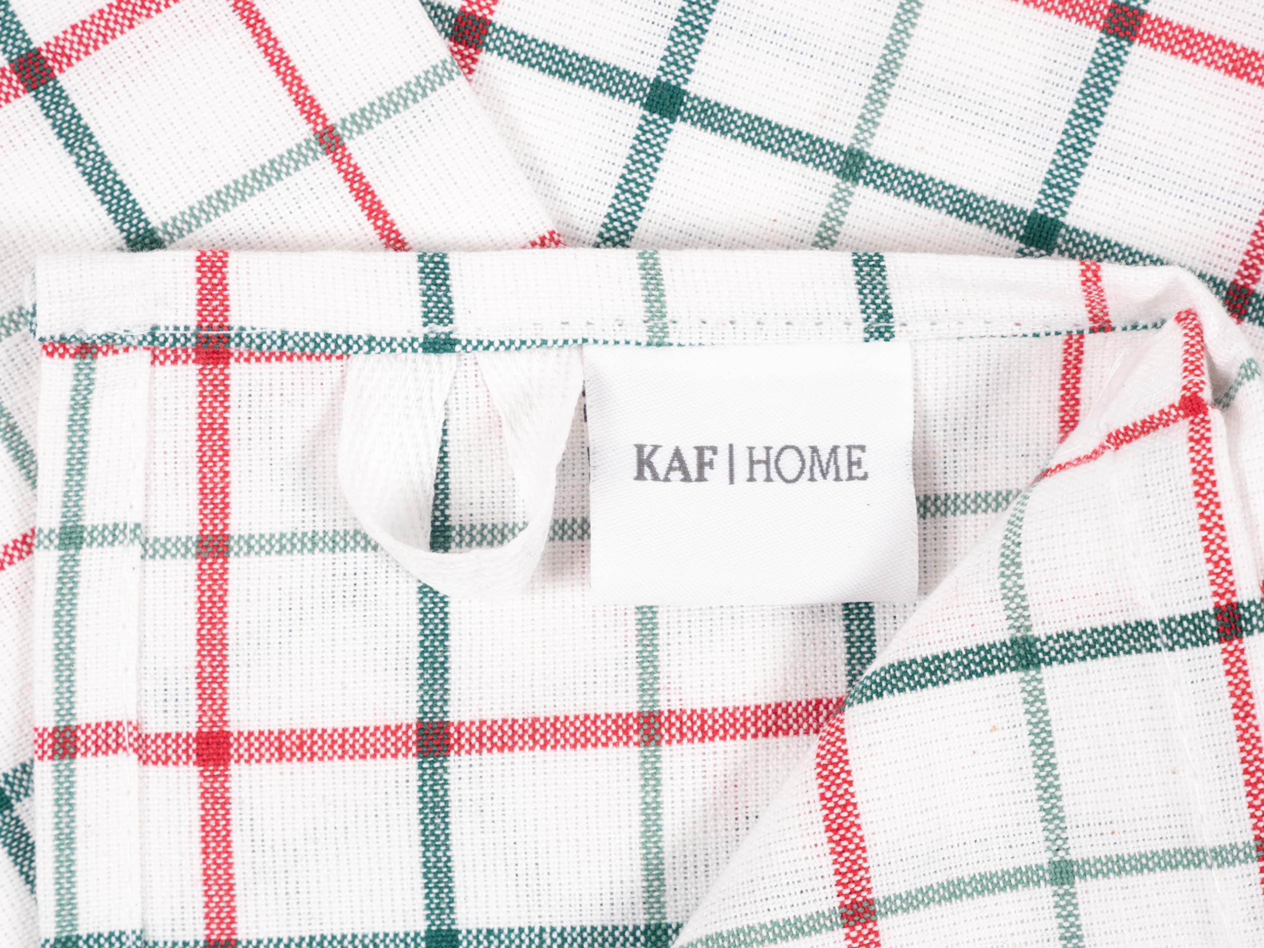 KAF Home Kitchen Holiday Digitally Printed Dish Towel Set of 4, 100-Percent Cotton, 18 x 28-inch (Holiday Truck)
