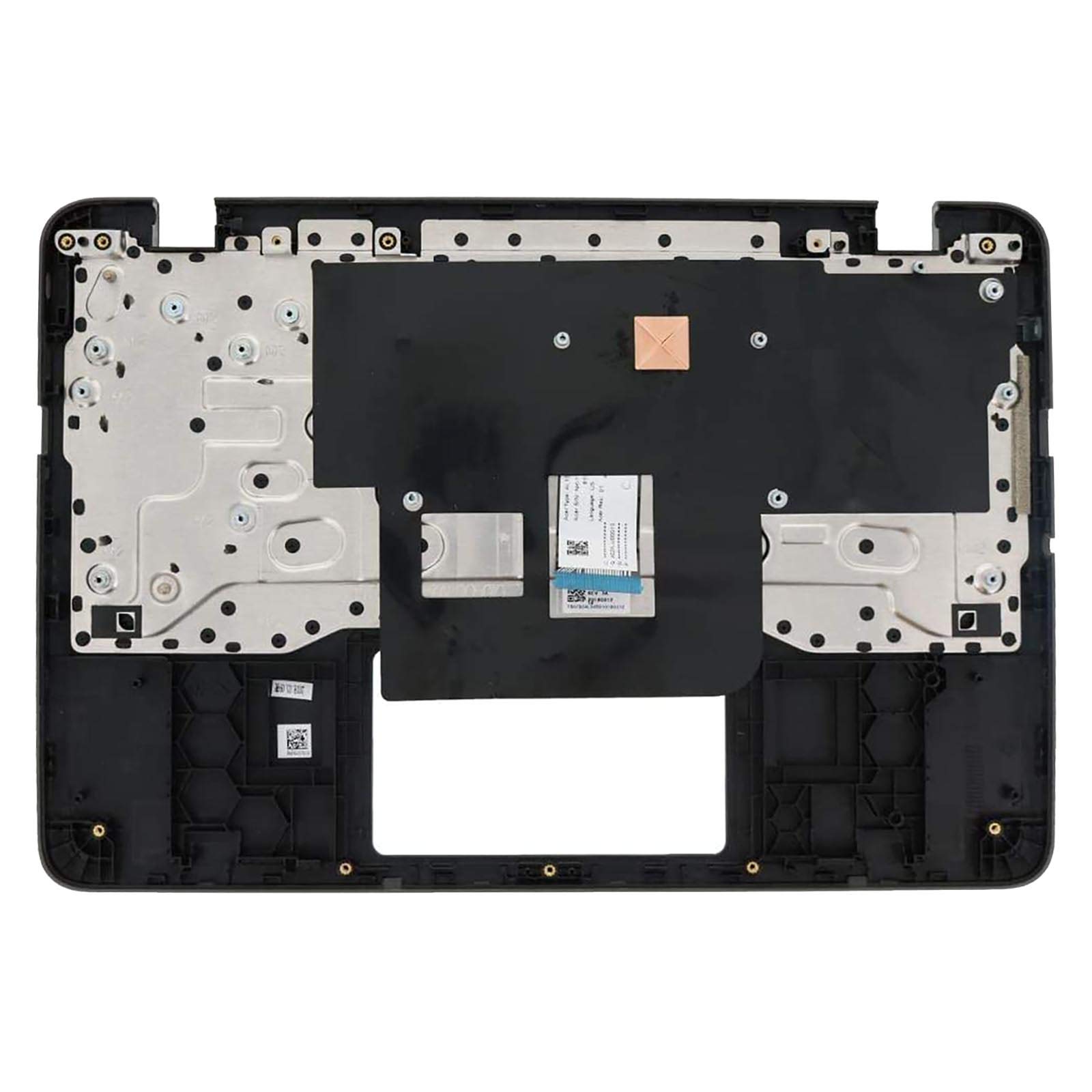 Partsatoz Laptop Palmrest Upper Case Top Cover with Keyboard Replacement for Acer Chromebook 11 C732 C732T C733 C733T 6B.GUKN7.001