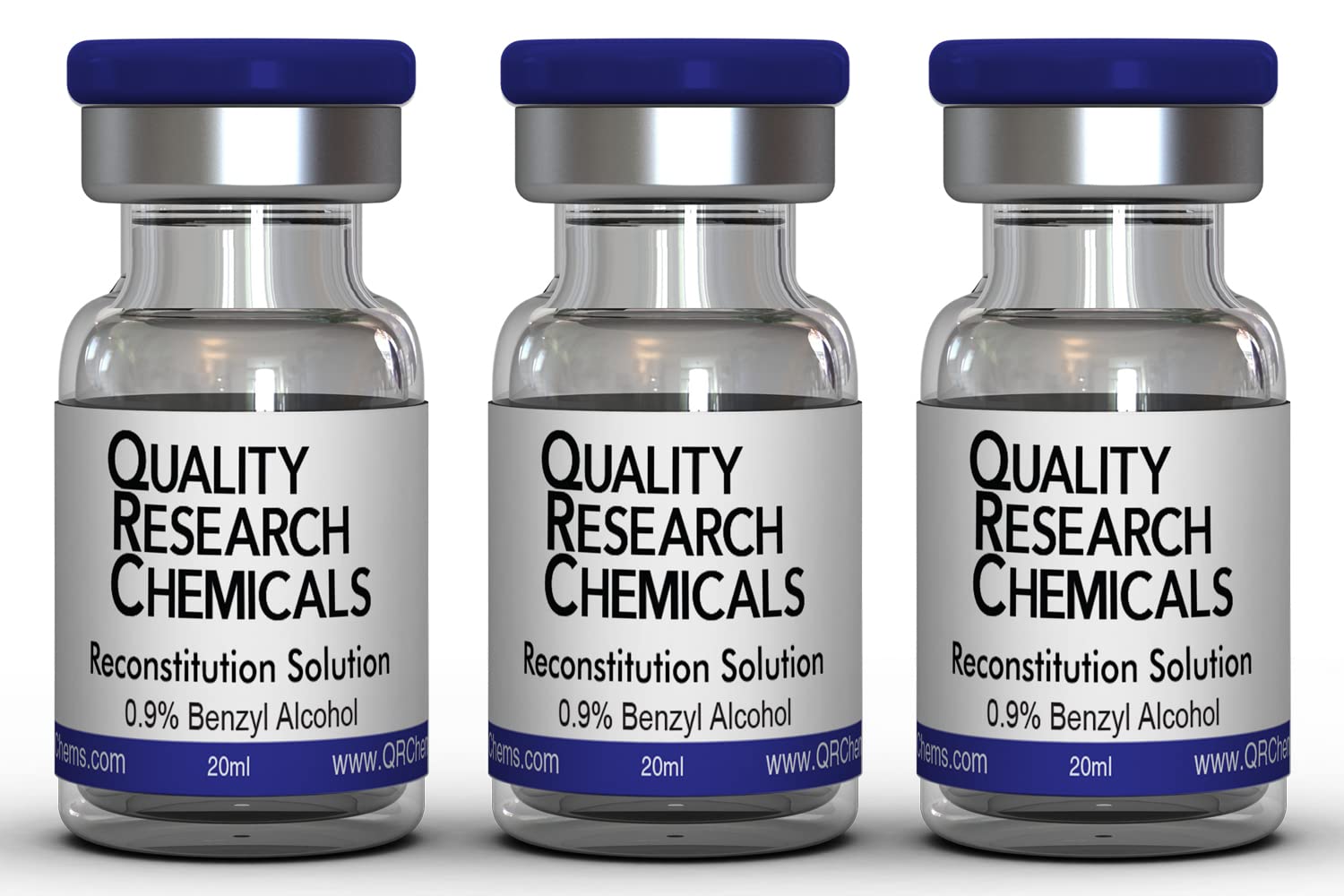Reconstitution Solution (20ml) 3 Pack - Glass Vial