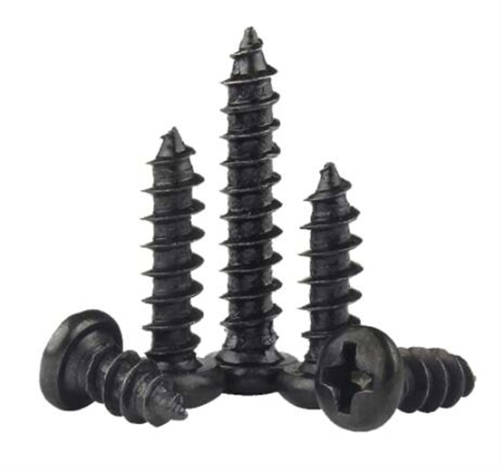 RORUN Wood Screws Laptop Tapping Screws Glasses Cross Round Head Wood Screws