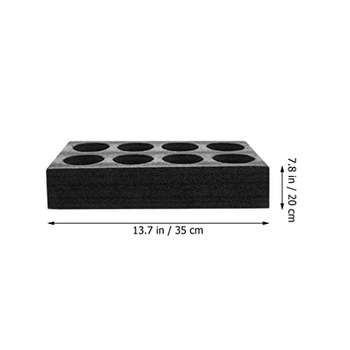 Kichvoe 4pcs Milk Tea Cup Holder Milk Tea Packing Tray Packaging Cold to Go Coffee Accessories Drink Cup Tray Out Espresso Coffee Beer Bottle Drinks Car Beer Can Pearl Cotton re-usable