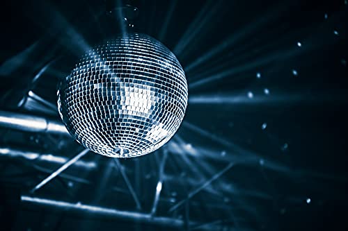 The Dreidel Company Mirror Disco Ball 36-Pack Variety, Silver Hanging Ball with Attached String for Ring, Reflects Light, Fun Party Home Bands Decorations, Party Favor (36-Pack Variety)