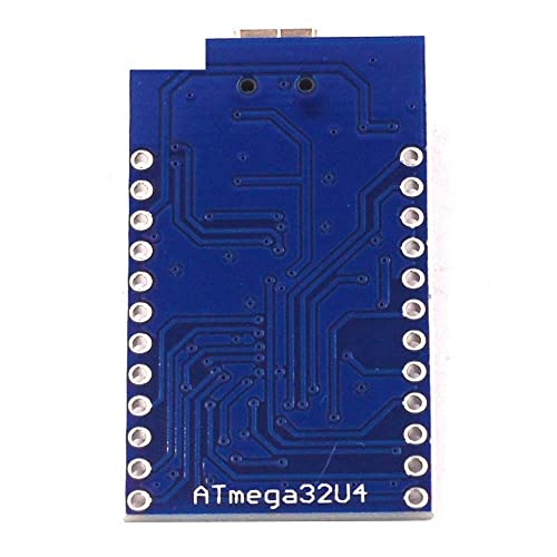 Pro Micro ATmega32U4 5V 16MHz Replace ATmega328 for Arduino Pro Mini with 2 Row Pin Header for Leonardo Mini USB Interface
