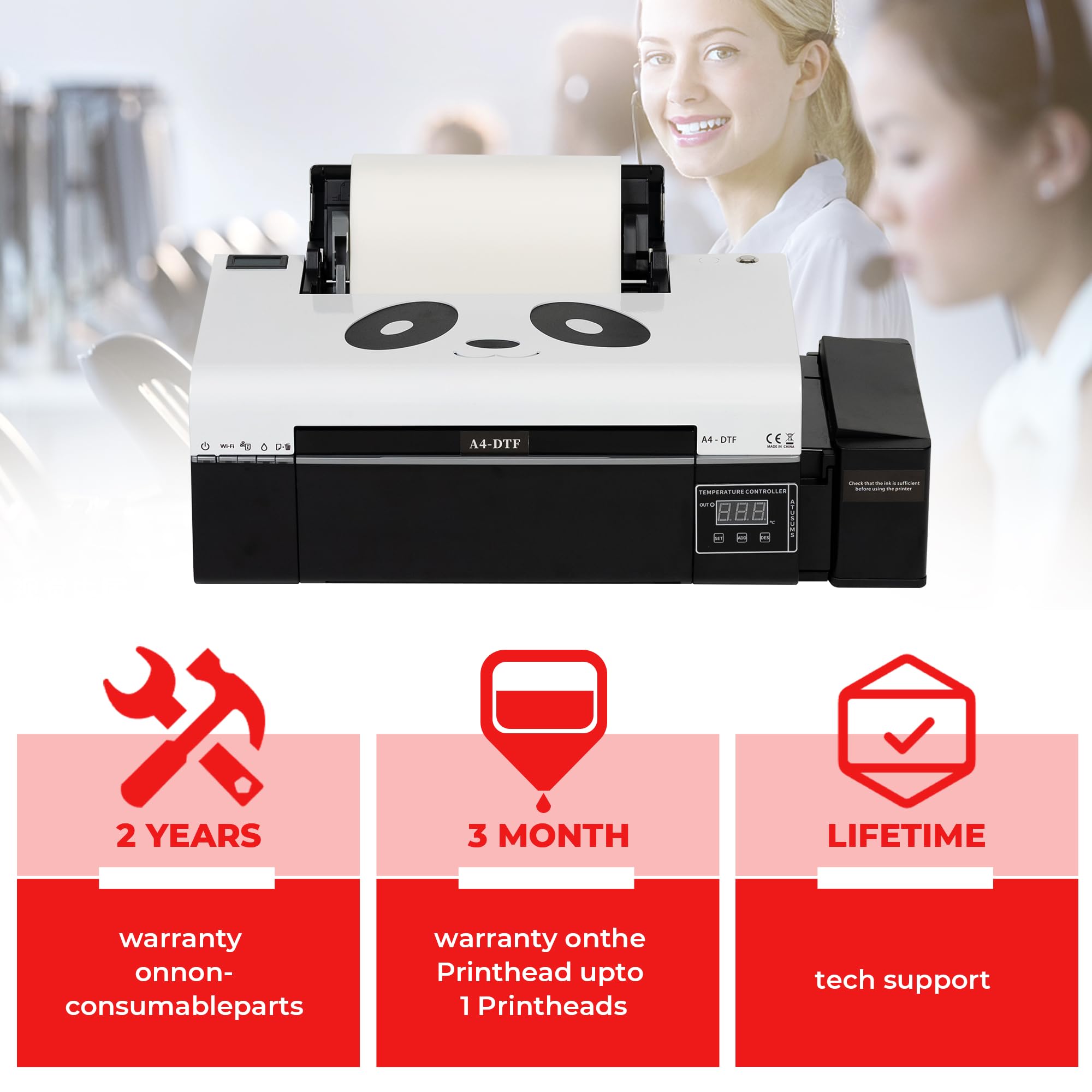 PUNEHOD DTF Inkjet Printer (A4 Printer)