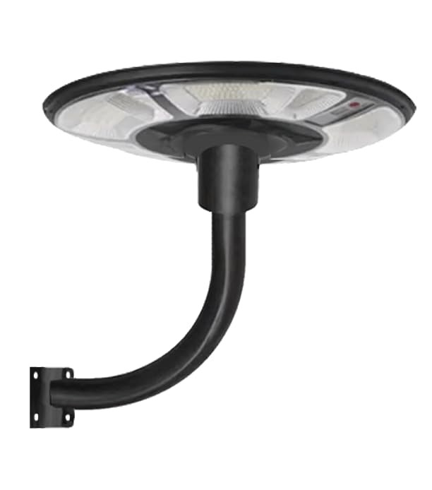 UFO Outdoor Solar Lights - Curved Arm, Patio, Garden, Pathway Solar Lamps, Landscape Lighting, A High -Efficiency Solar Panel, 8 Hours Light Duration,400W,800W,Mounts to Walls or Posts