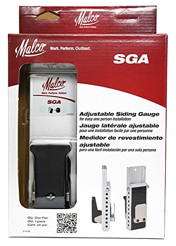 Malco SGA Adjustable Siding Gauge, 2 Pack