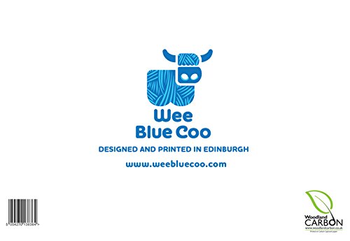 Wee Blue Coo See Hear Speak NO Evil Blank Greetings Birthday Card Art