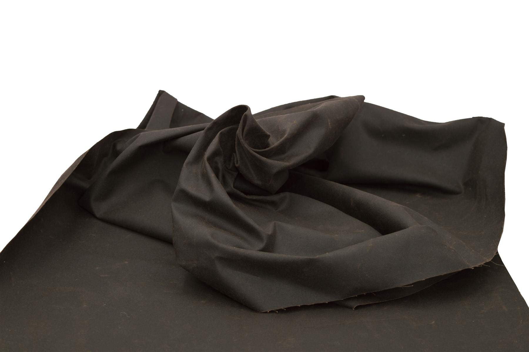 Walker and Hawkes - Wax 100% Cotton Canvas Fabric Cloth Soft Finish Waxed Waterproof Cloth - Olive - 1m (100 x 150cm)